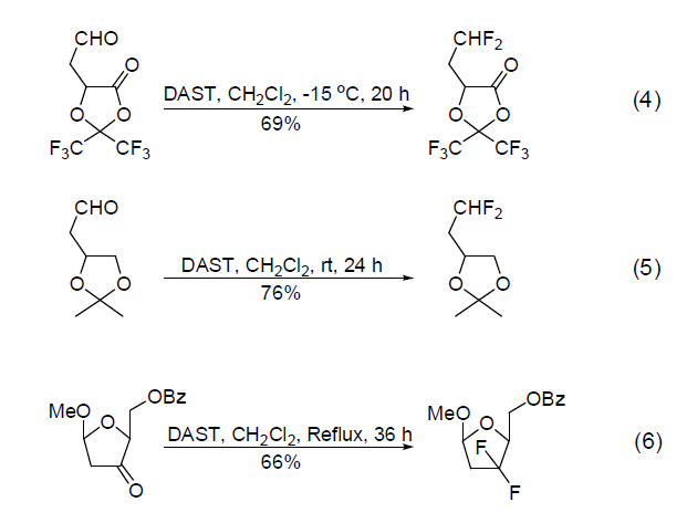 常用试剂----DAST_反应