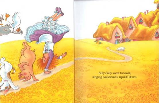 【玩绘本】Silly Sally_The
