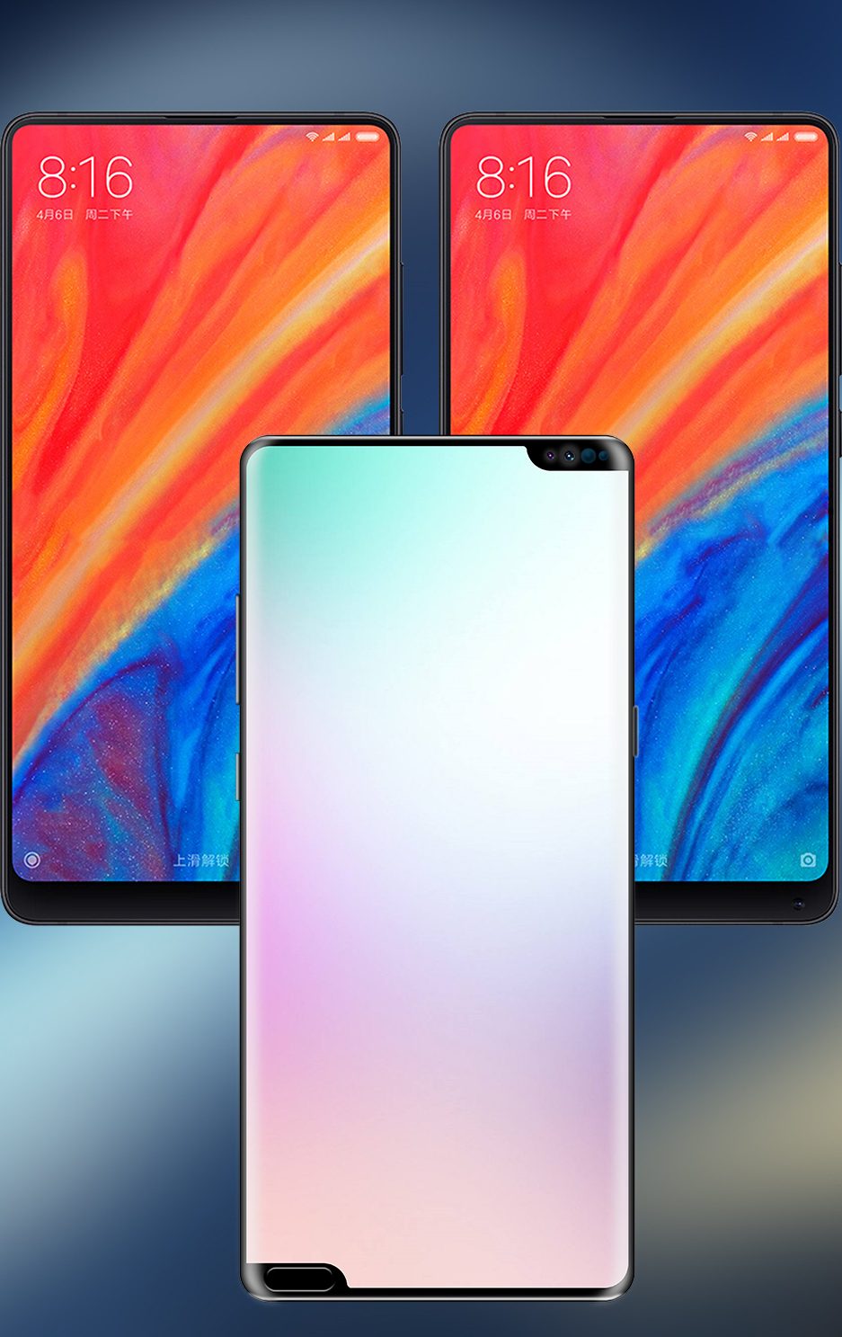 异形刘海屏，概念版三星note10，对比小米mix2s-搜狐大视野-搜狐新闻