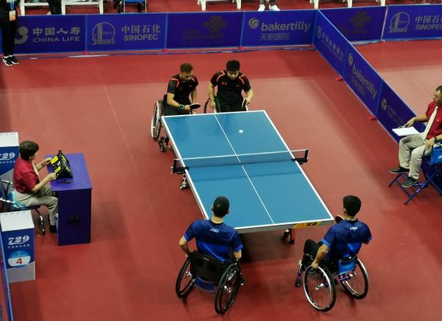全国第十届残运会 | 乒乓球TT5级男子团体比赛，北京队夺一金！_单打
