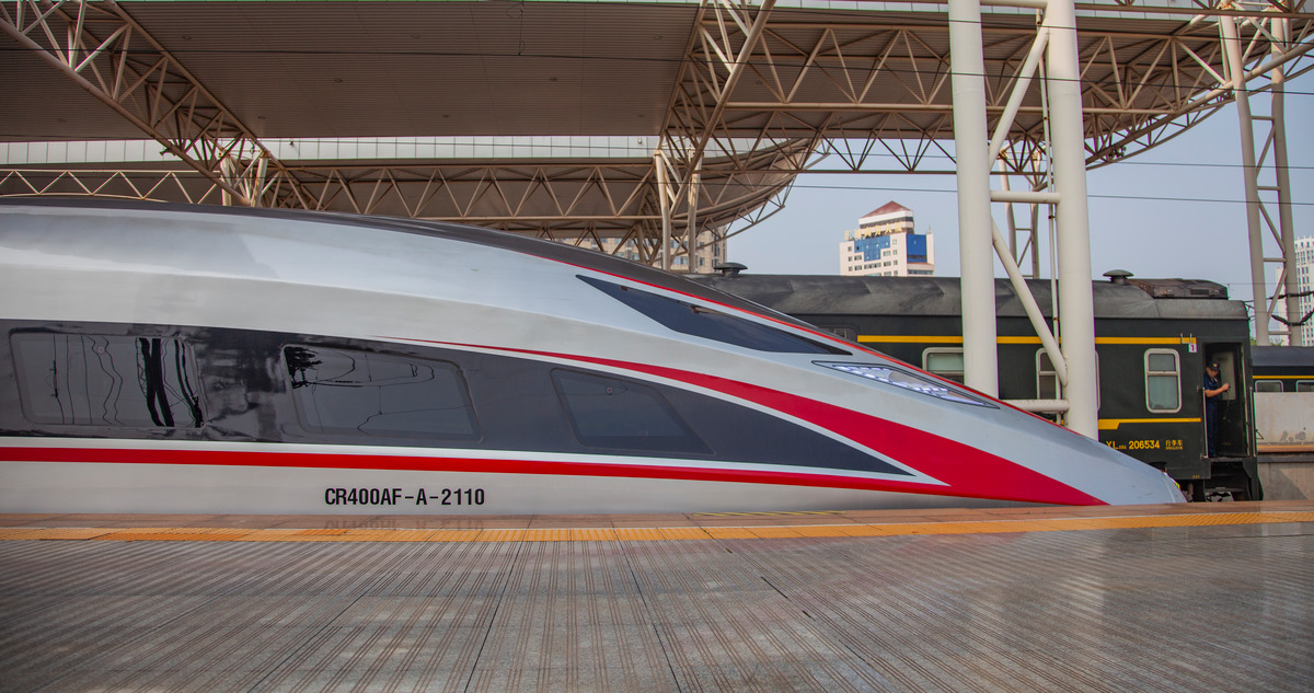 图虫人文摄影：CR400AF-A动车组列车-搜狐大视野-搜狐新闻