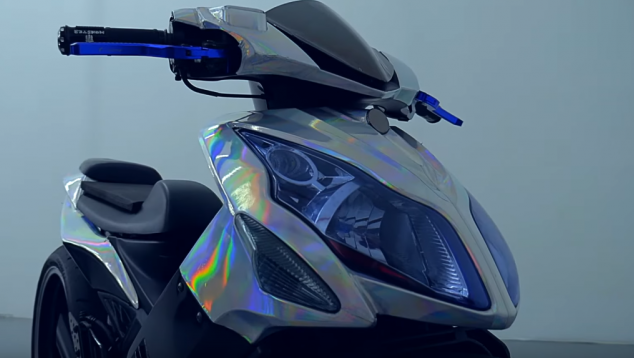 马来西亚Demak Evo ZR 110 无轮毂车轮摩托横空出世_搜狐汽车_搜狐网