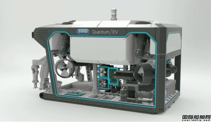 中车推出全球最强超级水下机器人ROV_作业