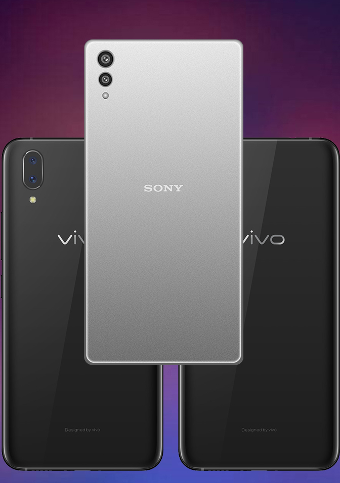 正面指纹，概念版索尼XZ3P，对比vivo X21-搜狐大视野-搜狐新闻