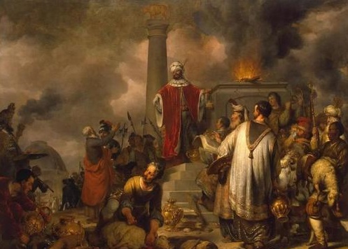 列王记：耶罗波安罪恶极大，耶和华惩罚他一家被杀_上帝