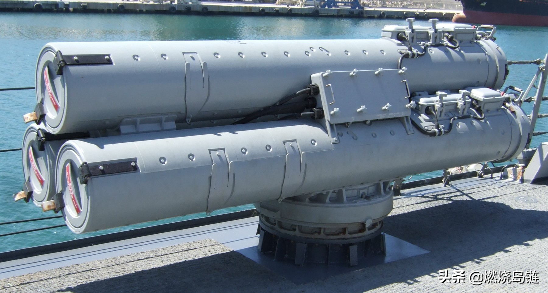 欧美海军舰艇标配的反潜武器——美国MK-32型324毫米鱼雷发射管-搜狐大视野-搜狐新闻