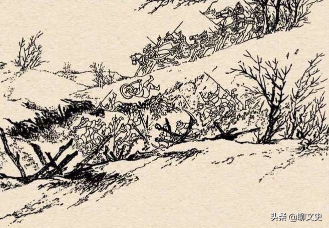 三国891：为了击败羌兵，诸葛亮亲自当诱饵，将铁甲战车引入陷阱_姜维