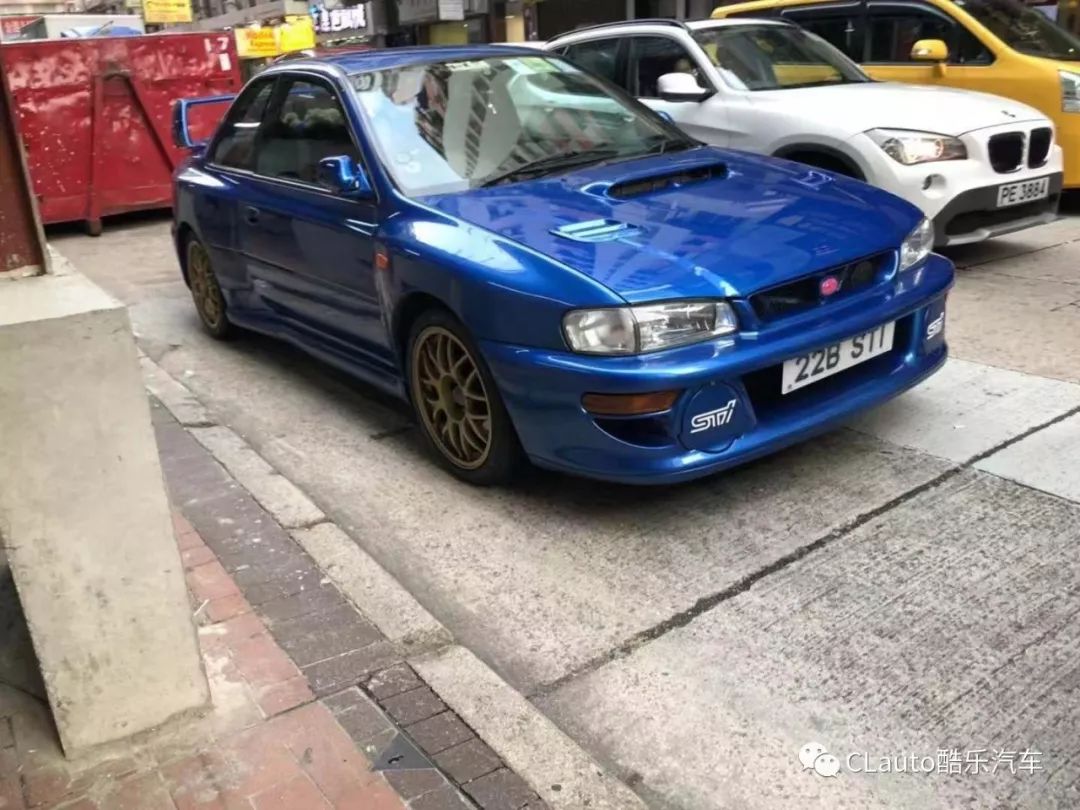 斯巴鲁 | 最传奇STI 22B，惊现香港街头，车牌号22B STI_搜狐汽车_搜狐网