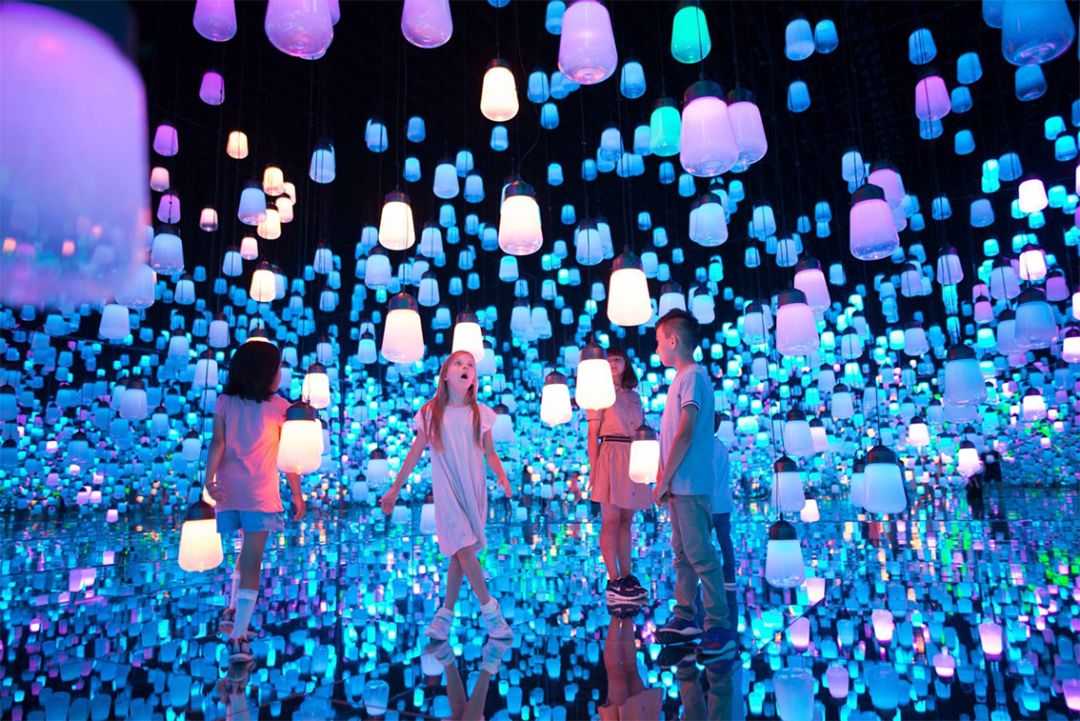 全球第二座teamLab无界美术馆登入魔都 / 探索一个无边界的连续世界_作品