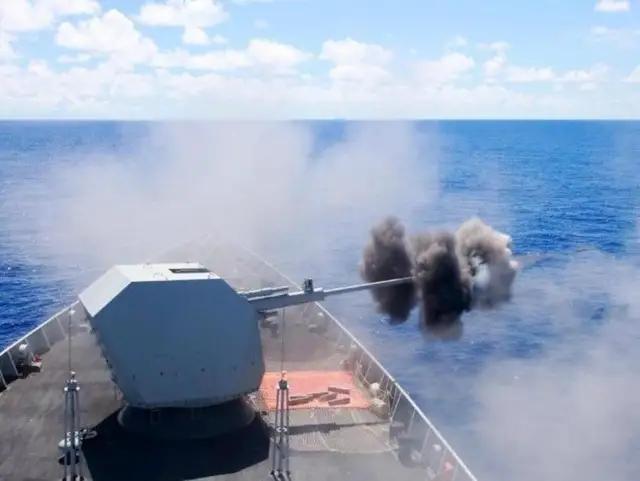 南昌舰大驱主炮火力强大，足以超过陆军一个炮兵营_舰炮