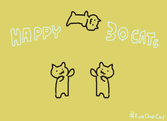 【设计学堂】Everyday One Cat·特别神经又魔性_小猫