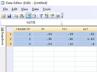 Meta简明教程（7）手把手教你用Stata进行Meta分析 | Meta分析系列文章_数据