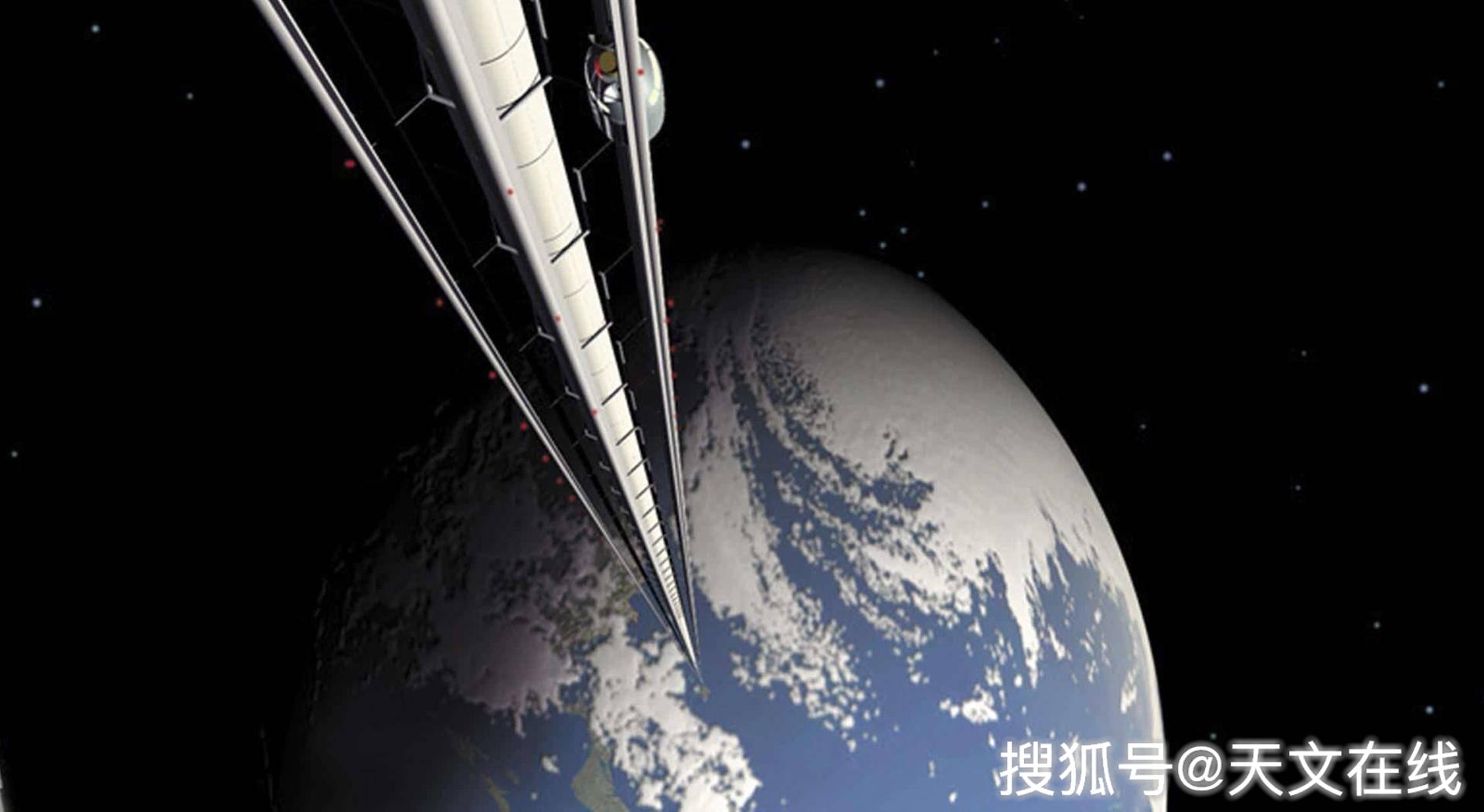 太空电梯，美好的幻想？人类的未来？_地球