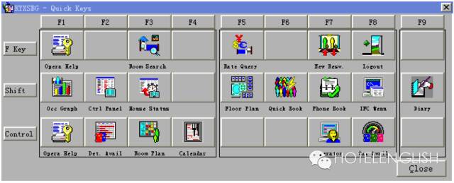 【干货】酒店人必学的Opera系统中英讲解（值得收藏）_Rooms