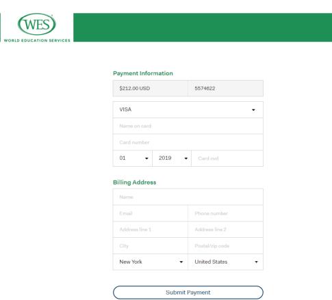 WES认证流程详解（在读学生）_操作