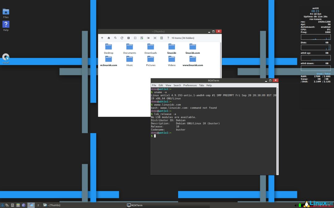 antiX 19 发布，基于Debian的Linux live CD发行版_视频