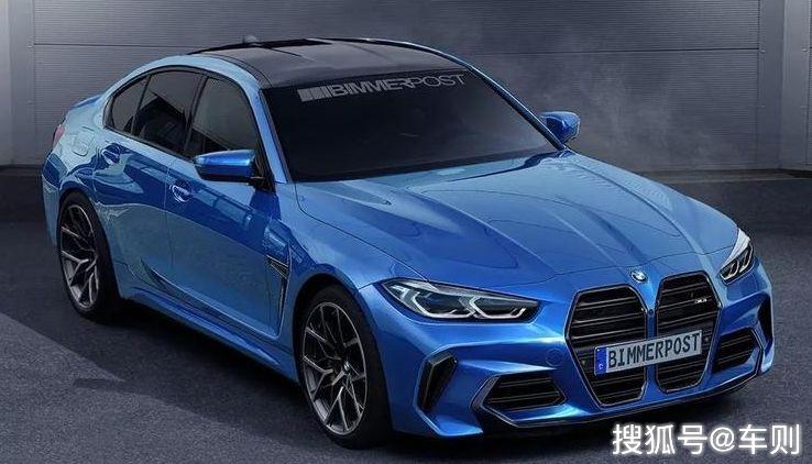 这谁顶得住？巨型鼻孔成真，宝马全新一代G80 M3实车图曝光_搜狐汽车_搜狐网