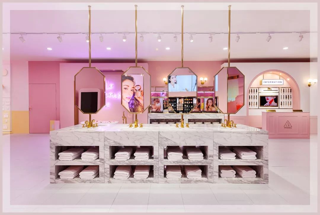 在韩国很火的3CE，终于在国内开了第一家店！_彩妆
