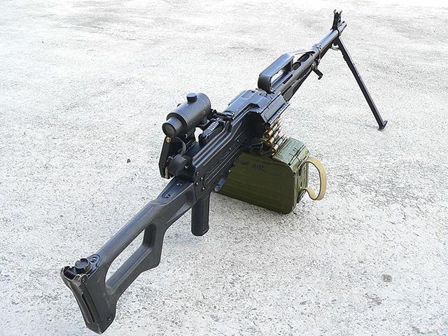 军事丨俄罗斯常规型PKP通用机枪，在也不会枪管形成上升热气-搜狐大视野-搜狐新闻