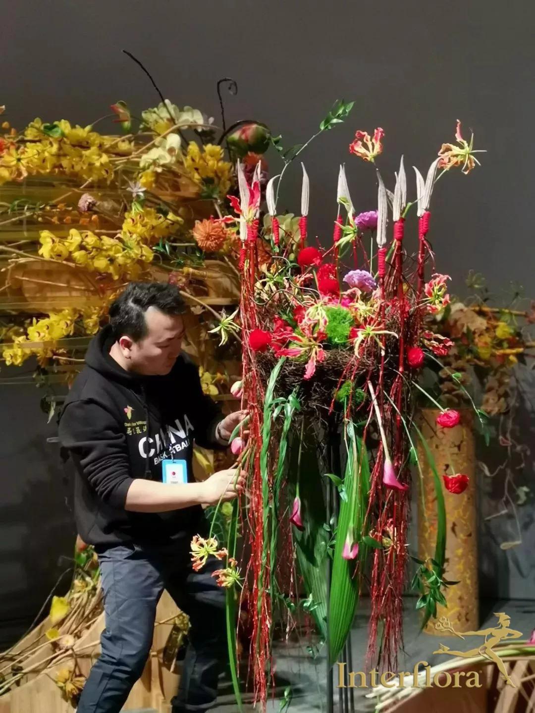 中国之光 | 世界杯花艺大赛中国选手姚伟的进阶之路_作品
