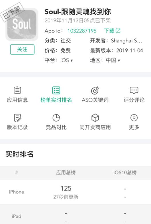 Soul回应从App Store下架：正针对iOS端更新升级系统_相关