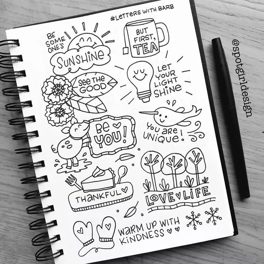 用得上的简笔画（海量素材+书单一并送你！）_工作