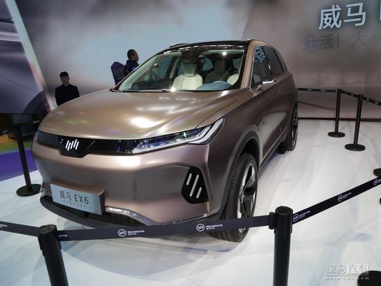 广州车展亮相 威马EX6 Plus预告图发布_搜狐汽车_搜狐网