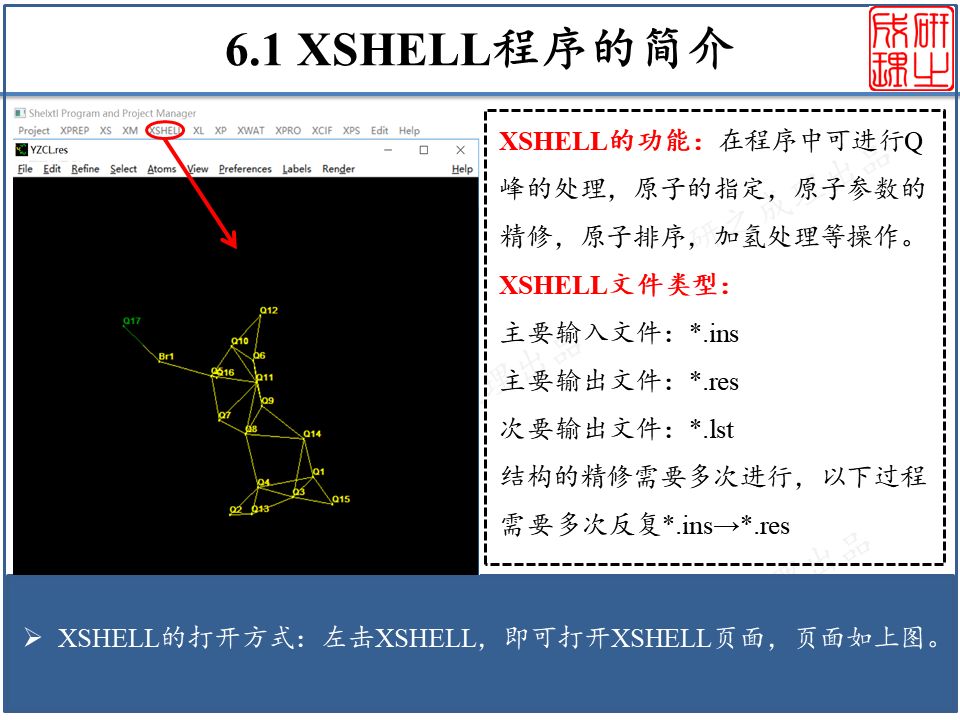 精品干货：一步一步教你用Shelxtl解析单晶_成理第