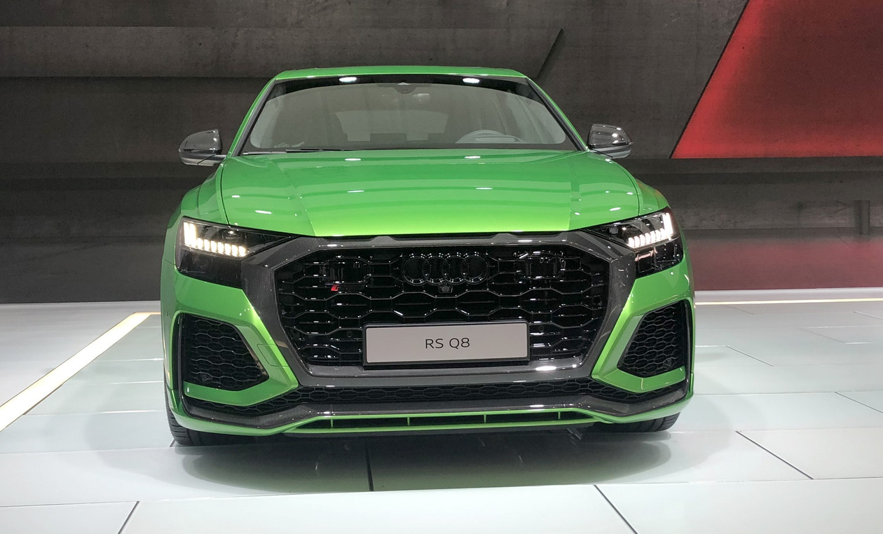 外观更加激进，奥迪RSQ8亮相洛杉矶车展，搭载48V轻混系统_搜狐汽车_搜狐网