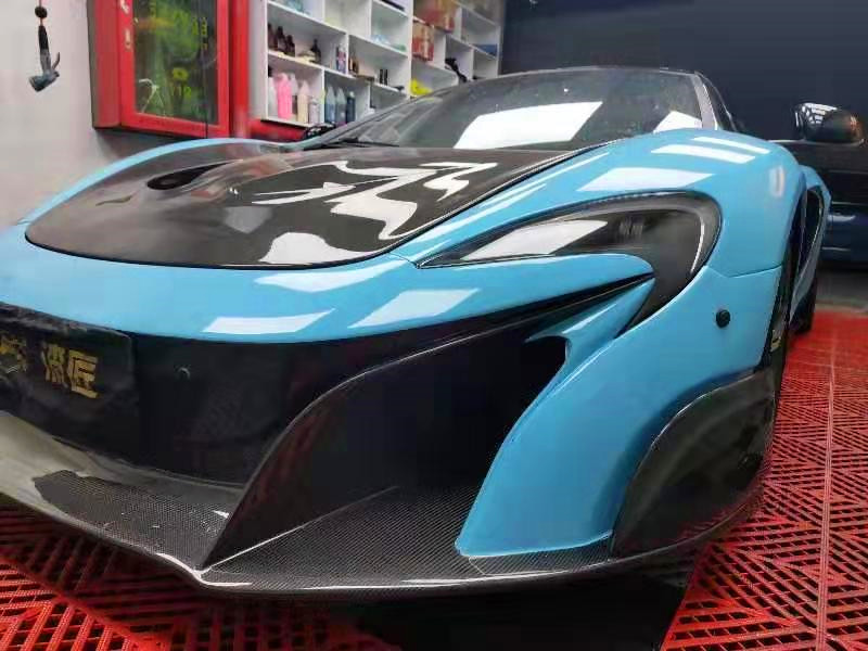 汽车碳纤维修复案例-迈凯伦650s前唇碳纤维破损完美修复_搜狐汽车_搜狐网