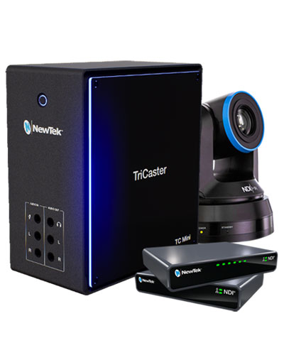 NewTek宣布推出TriCaster Mini 4K NDI切换器_摄像机