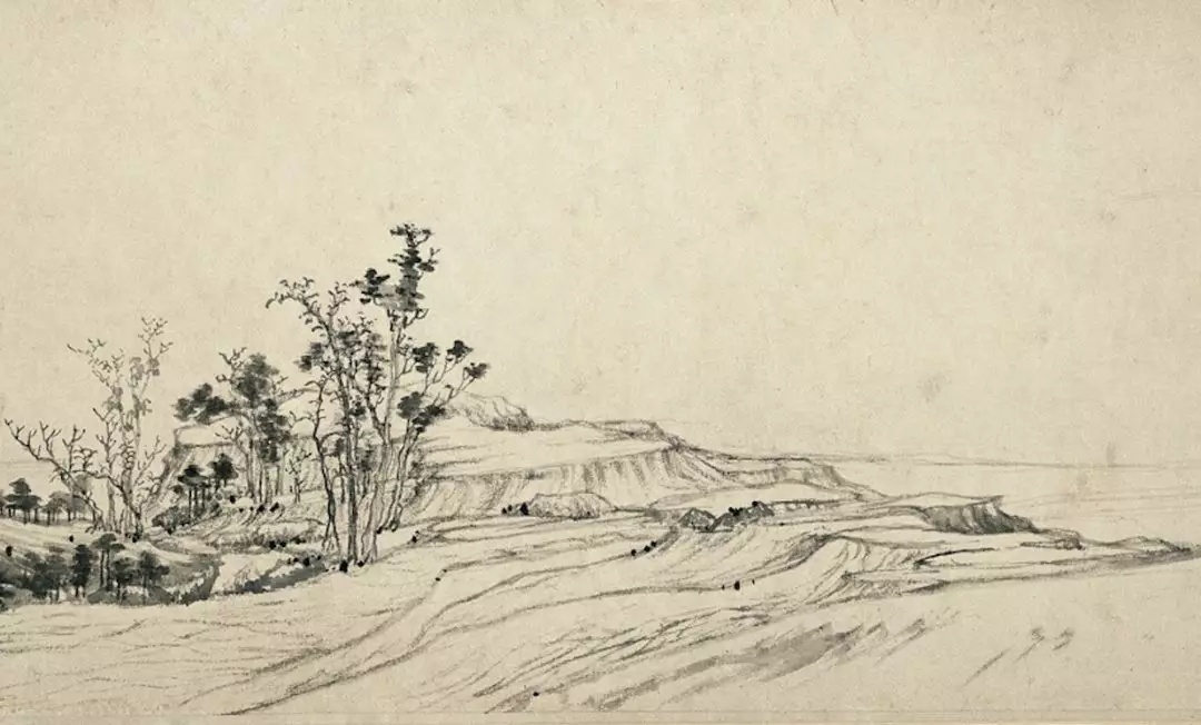 黄公望《富春山居图》鉴赏_部分