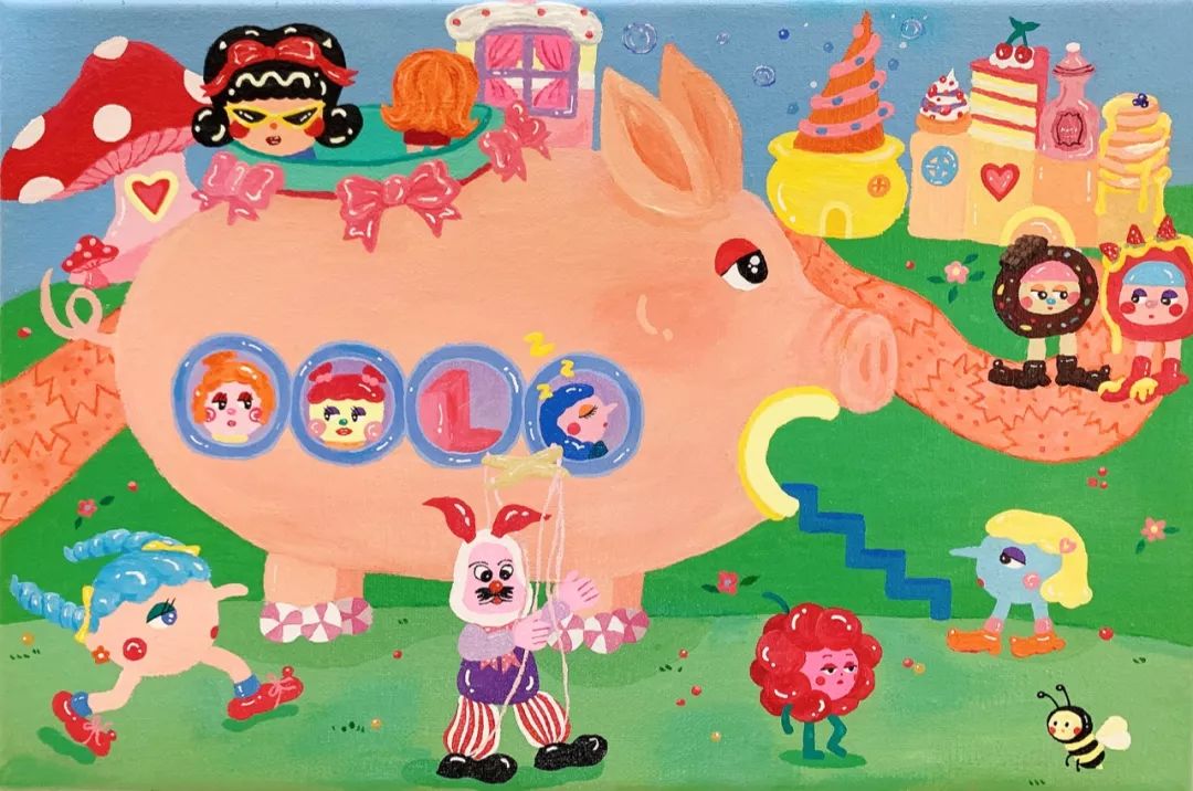 中国90后插画师有多野？他们脑洞大开，一个比一个狠，创意不输国外！_植物