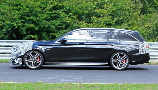 全新奔驰AMG E63 Wagon谍照曝光，旅行车也能飚性能_搜狐汽车_搜狐网