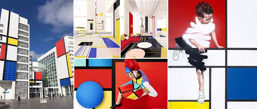 NO.2204【陈设攻略】色彩篇|蒙德里安[红、黄、蓝]的经典构成_三原