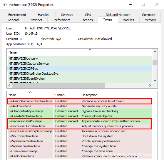 利用CDPSvc实现Windows本地提权_服务