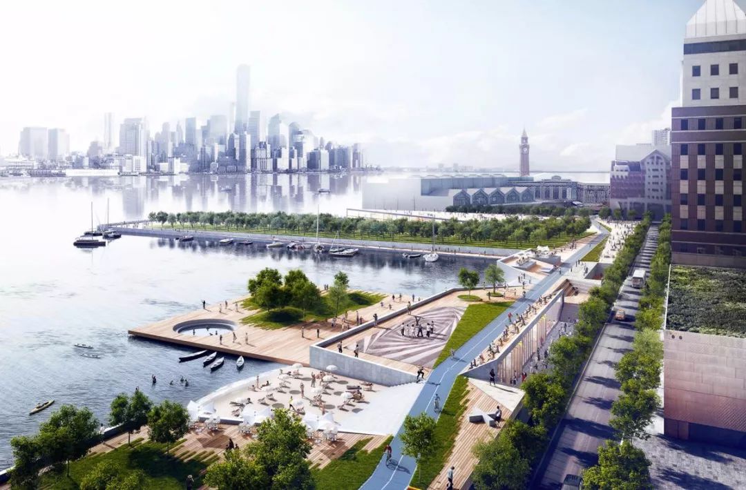 MVRDV赢得63万㎡滨水空间设计竞赛！这方案又玩出花来了_Atchain