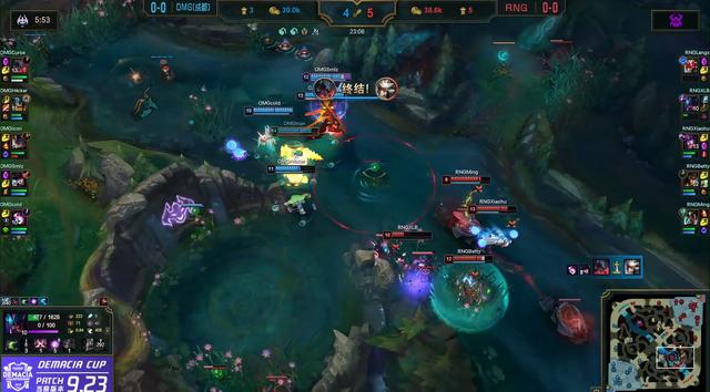 Smlz回归OMG首秀，RNG小虎被单杀，整场阵亡5次引热议_兰博