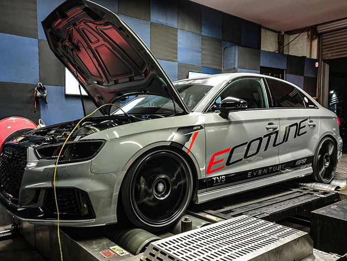 奥迪RS3 EA855引擎三阶改造，马力达到740匹_搜狐汽车_搜狐网