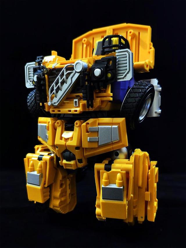 78民间测评：变形金刚第三方 DABAN 大力神 「Devastator」_关节