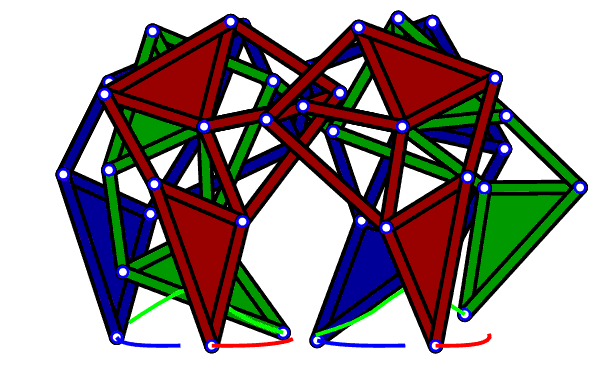 连杆形式的腿机构（Leg Mechanism），长知识！_Jansen