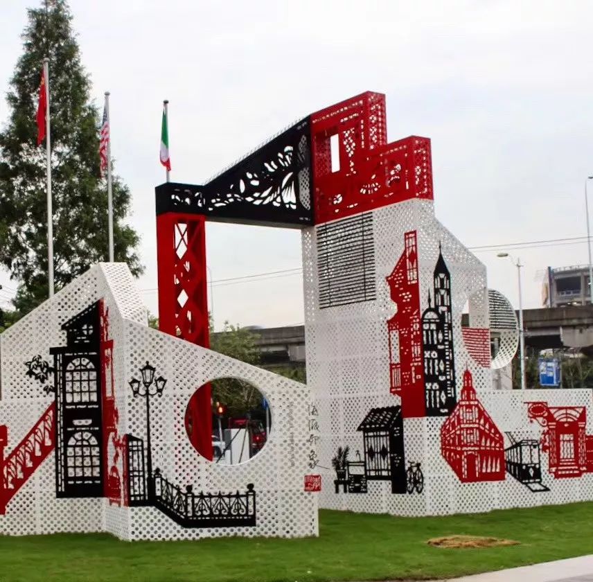 上海新玩处丨奇妙的剪纸艺术装置_李守白