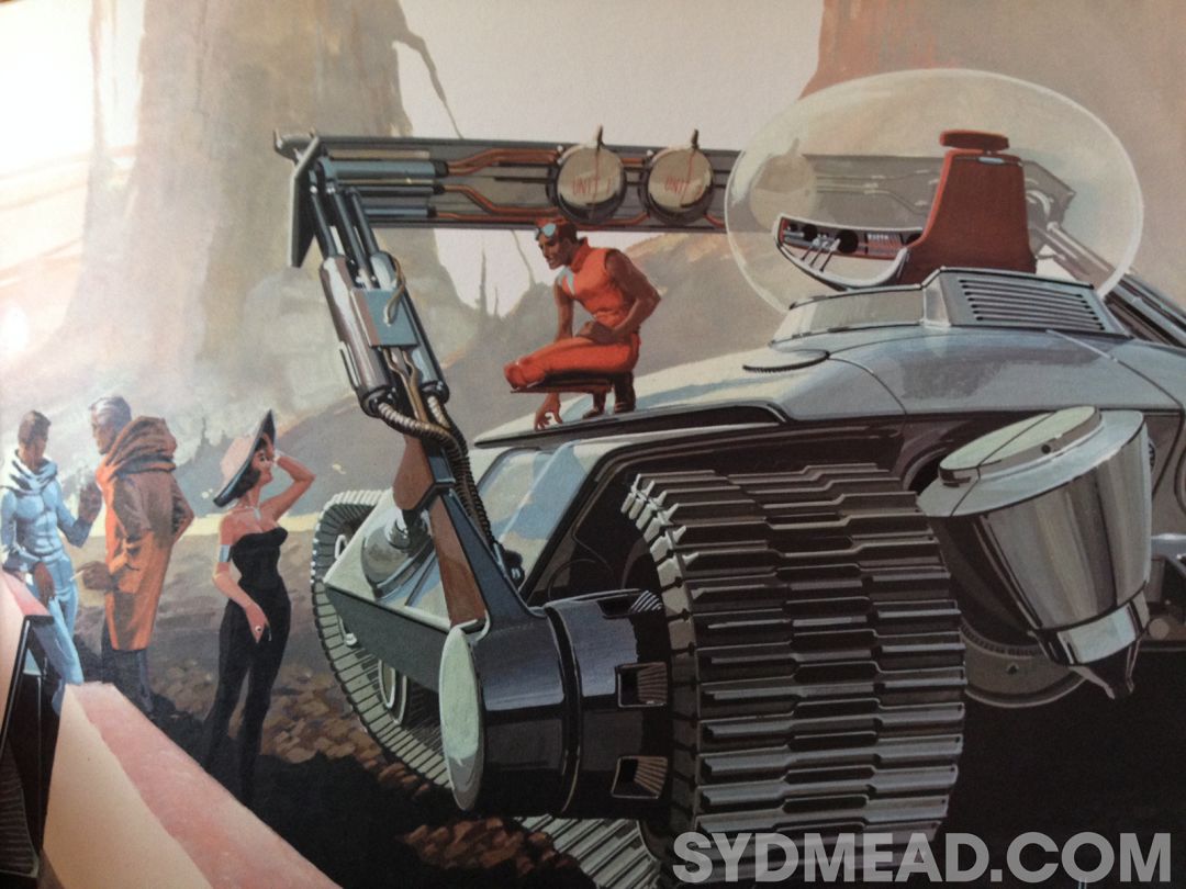 回顾传奇职业生涯：殿堂级科幻设计大师SYD MEAD一生的作品！_Mead