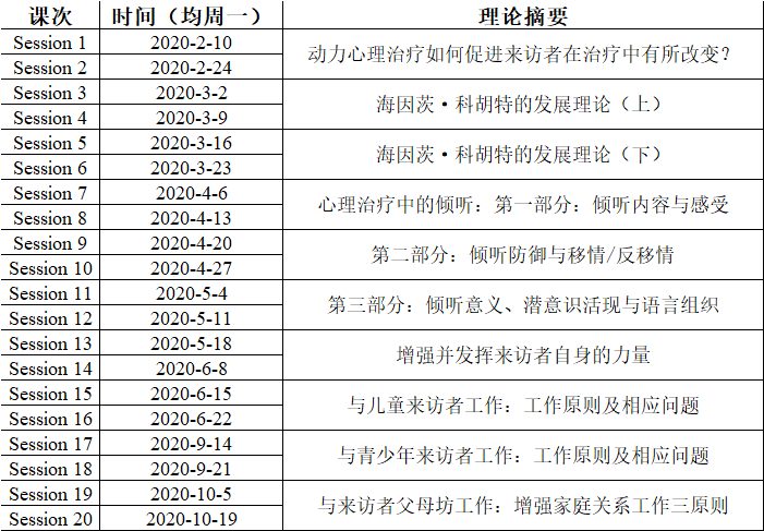 中美班教师Kenneth Barish博士 儿童青少年网络督导课程_进行