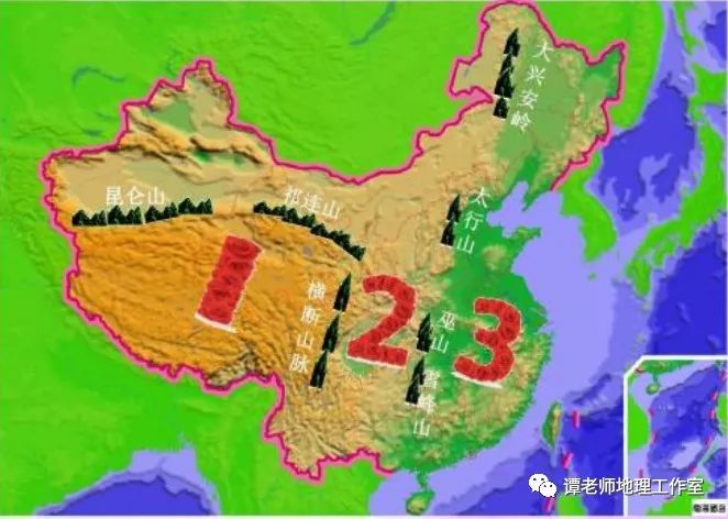 【专题突破】关于中国地形地貌概况的最新整理_阶梯