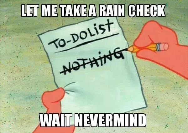 Take a rain check, 千万别理解成“检查一下有没有雨”_take