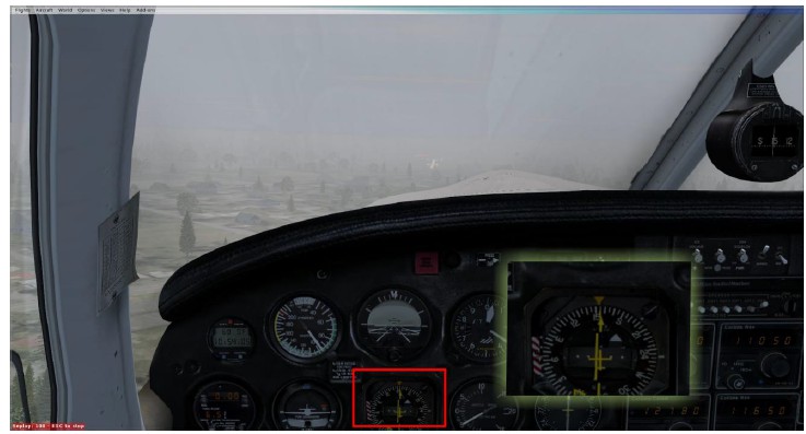 微软模拟飞行无线电基础导航中文教程（ILS精密仪表进近）_跑道