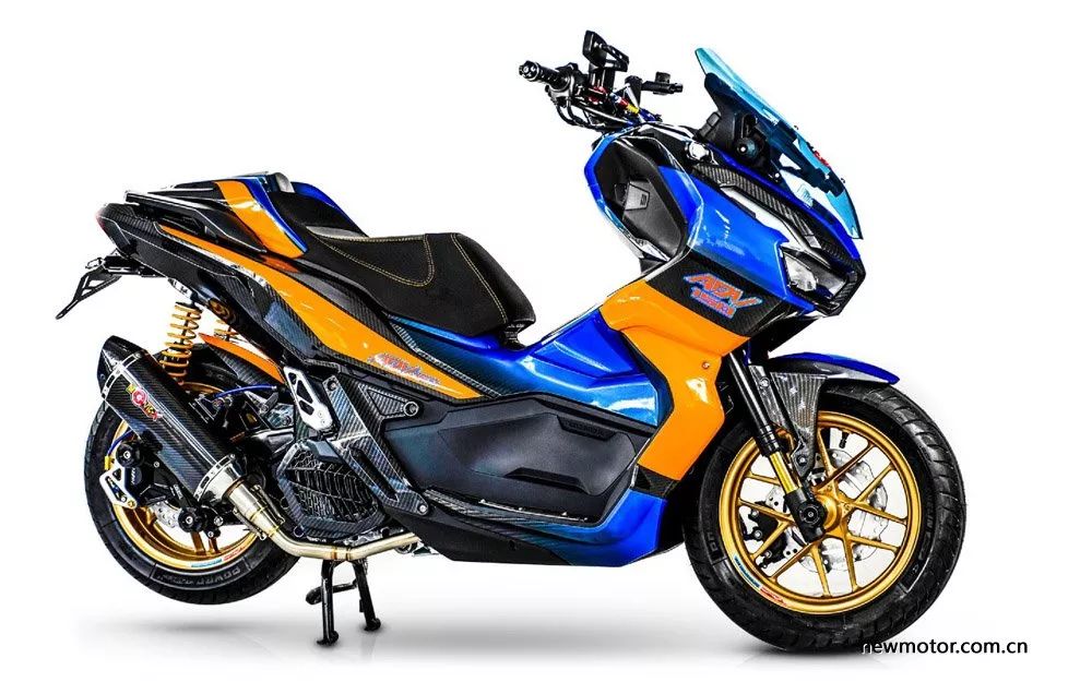 ADV150改装锦集,这是跨界踏板的魅力_搜狐汽车_搜狐网
