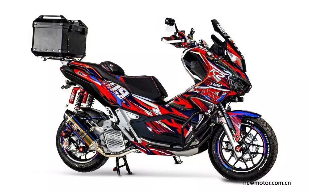 ADV150改装锦集,这是跨界踏板的魅力_搜狐汽车_搜狐网