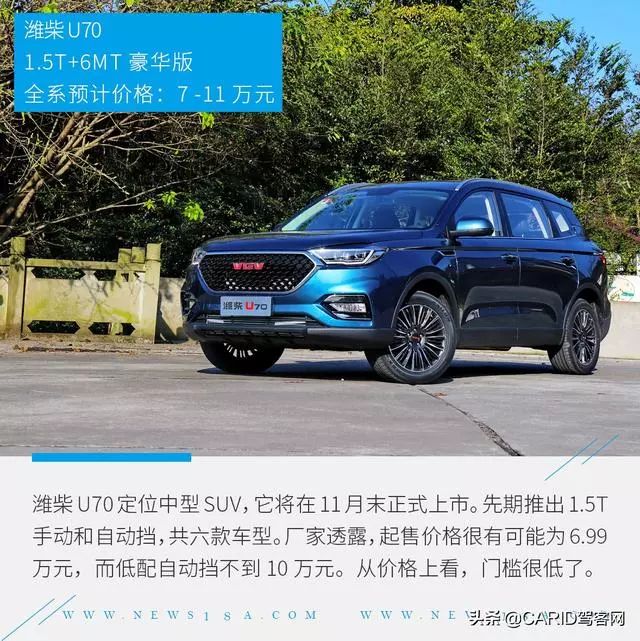 潍柴媒体汇 | 试驾潍柴U70: 好开又能装 6.99万起 价格也真棒_搜狐汽车_搜狐网
